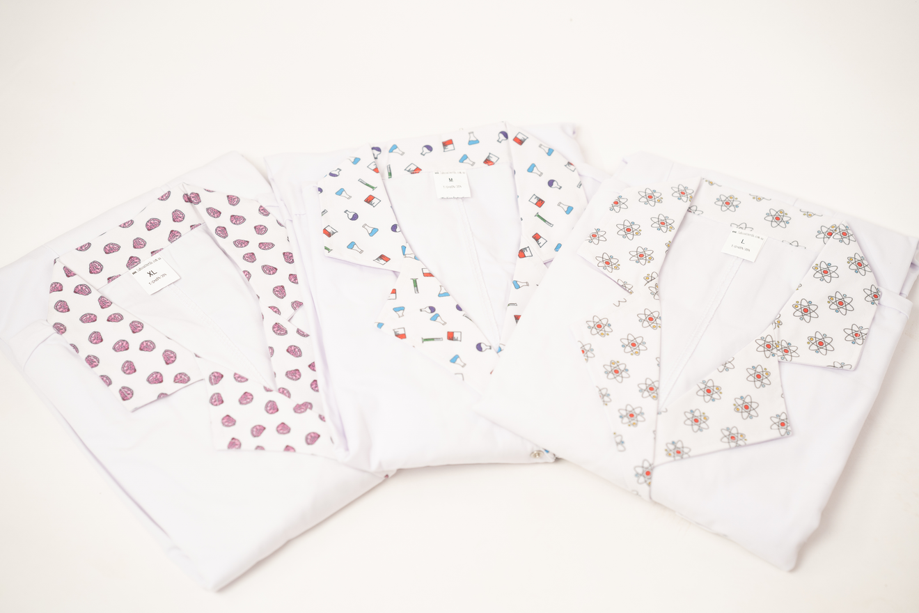 Designer Lab Coats | Lab Coat Nerds| Science Style White Lab Coats