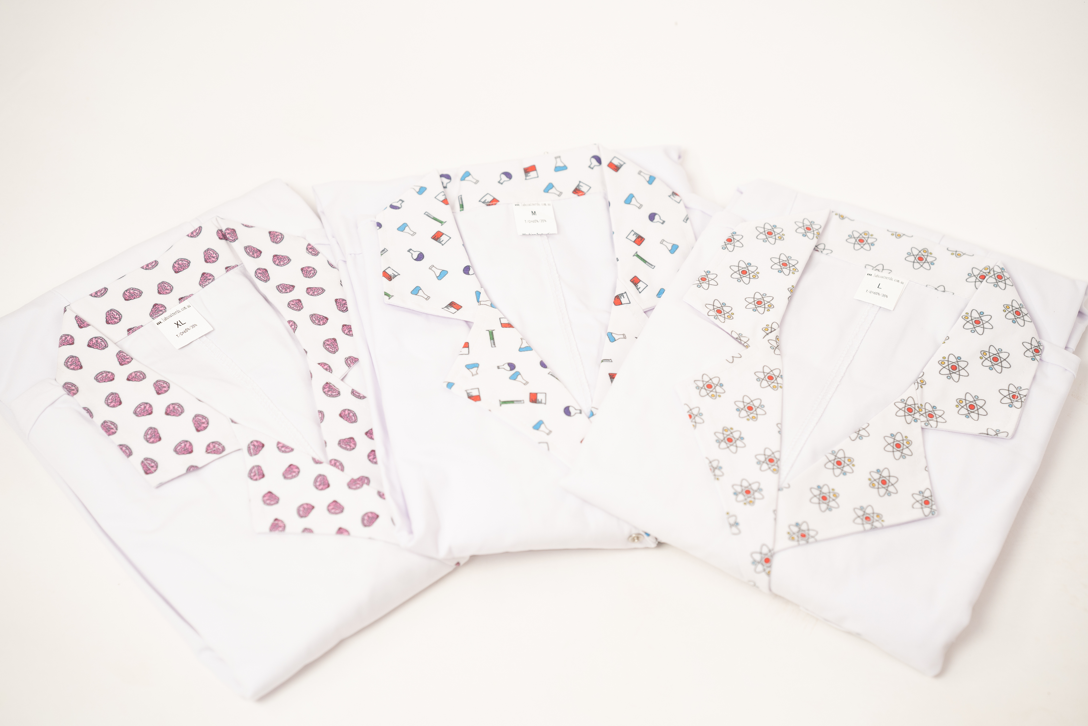 Designer Lab Coats | Lab Coat Nerds| Science Style White Lab Coats
