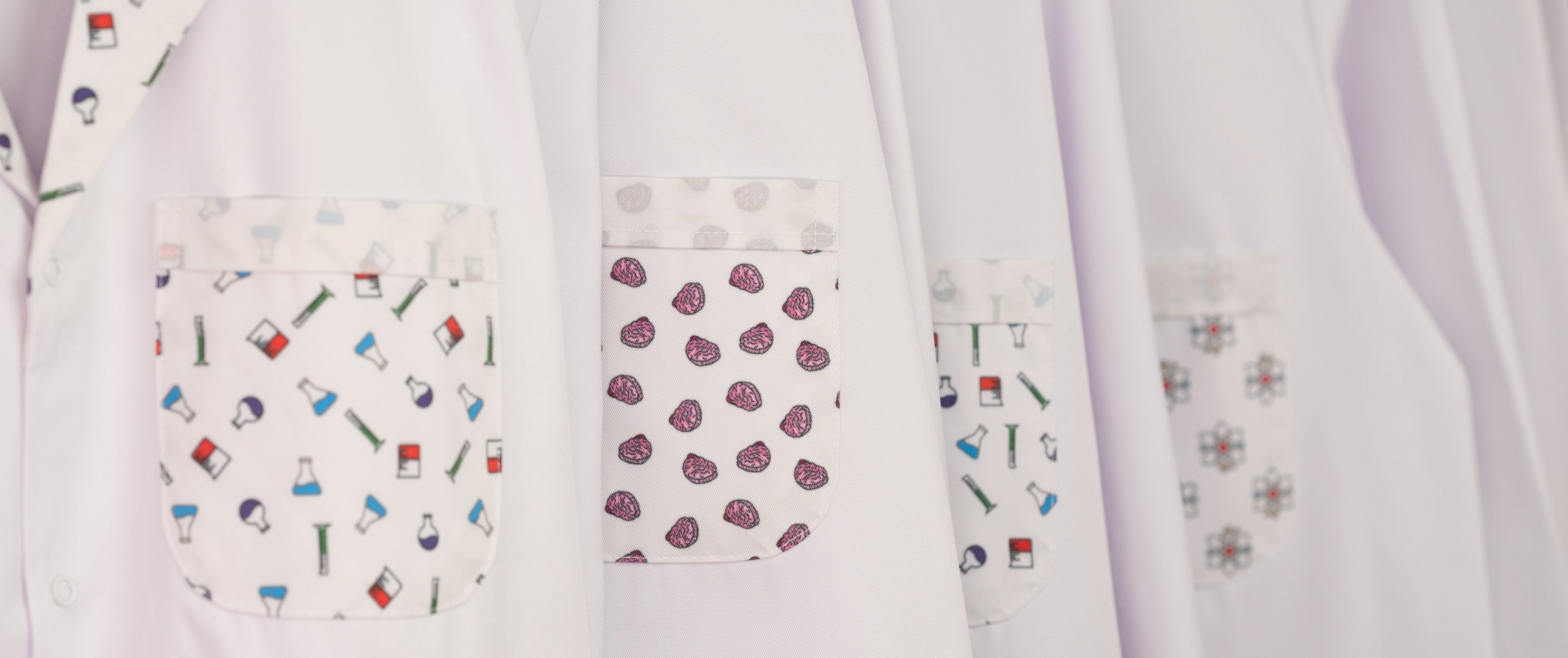 Designer Lab Coats | Lab Coat Nerds| Science Style White Lab Coats